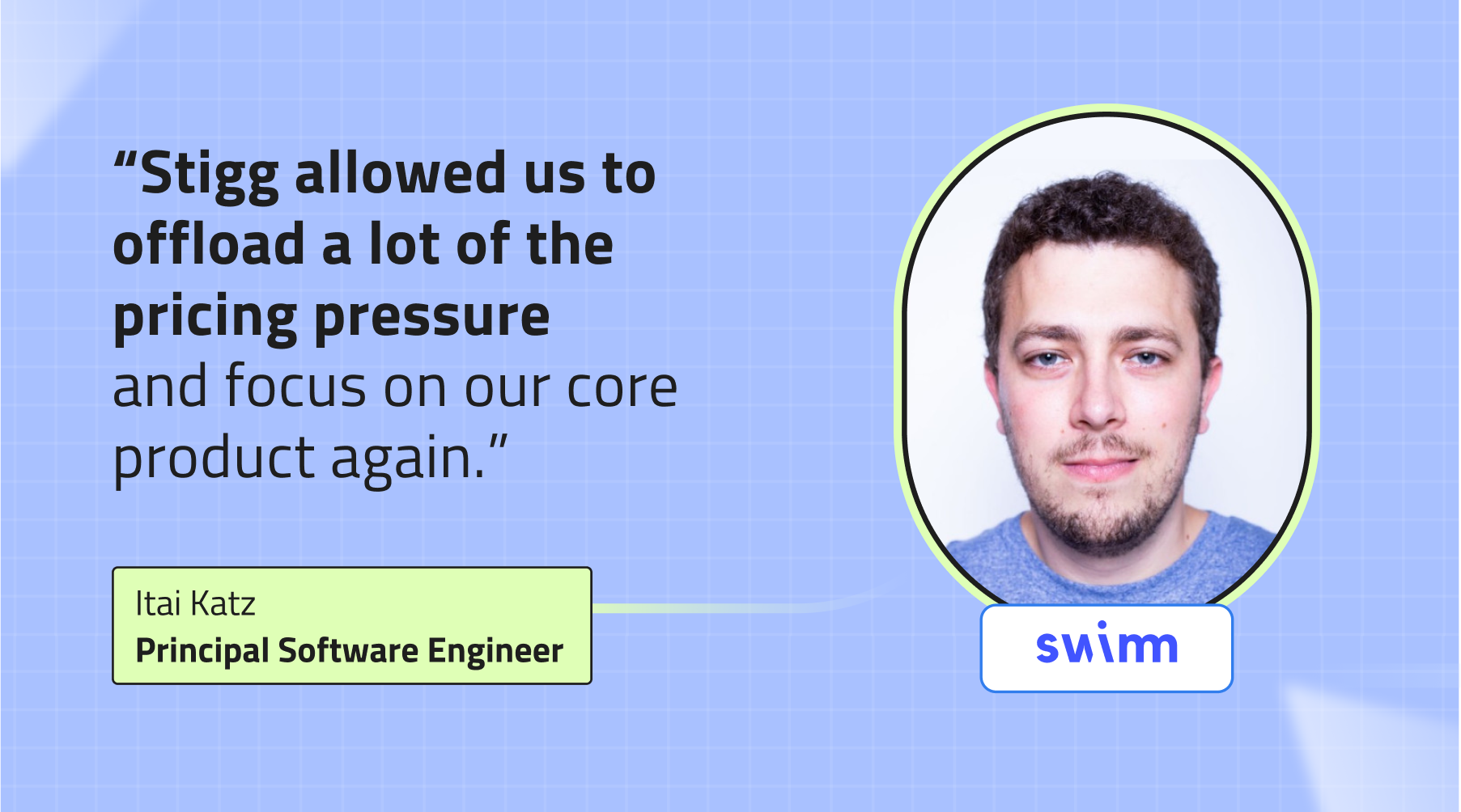 Stigg | Stigg streamlines pricing for Swimm’s developers and sales to create better buyer ...